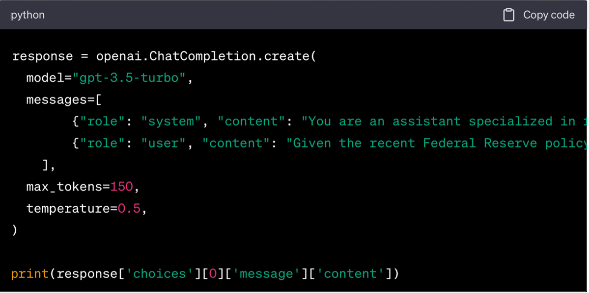 Generating code with ChatGPT API | GenAI Works