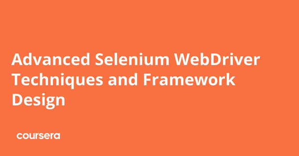 Advanced Selenium Techniques and Framework Introduction | GenAI Works