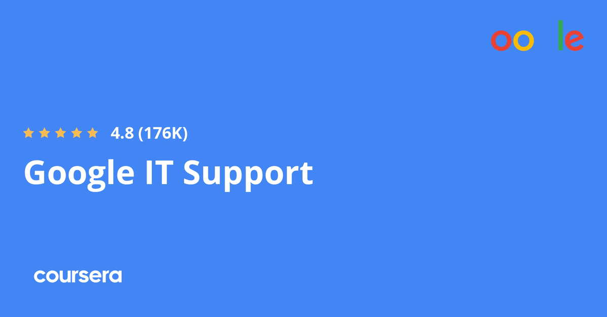 Google IT Support Professional Certification | GenAI Works