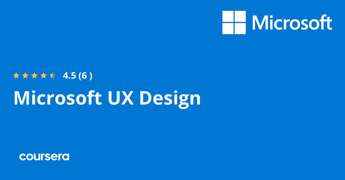 Professional Certification 'Microsoft UX Design' | GenAI Works