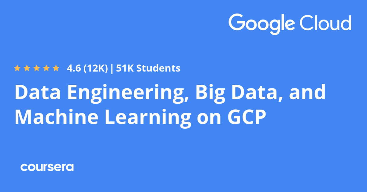 Specialization Data Engineering, Big Data, and Machine Learning on GCP | GenAI Works
